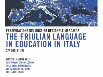 Presentazione del Dossier regionale Mercator - The Friulian Language In ...